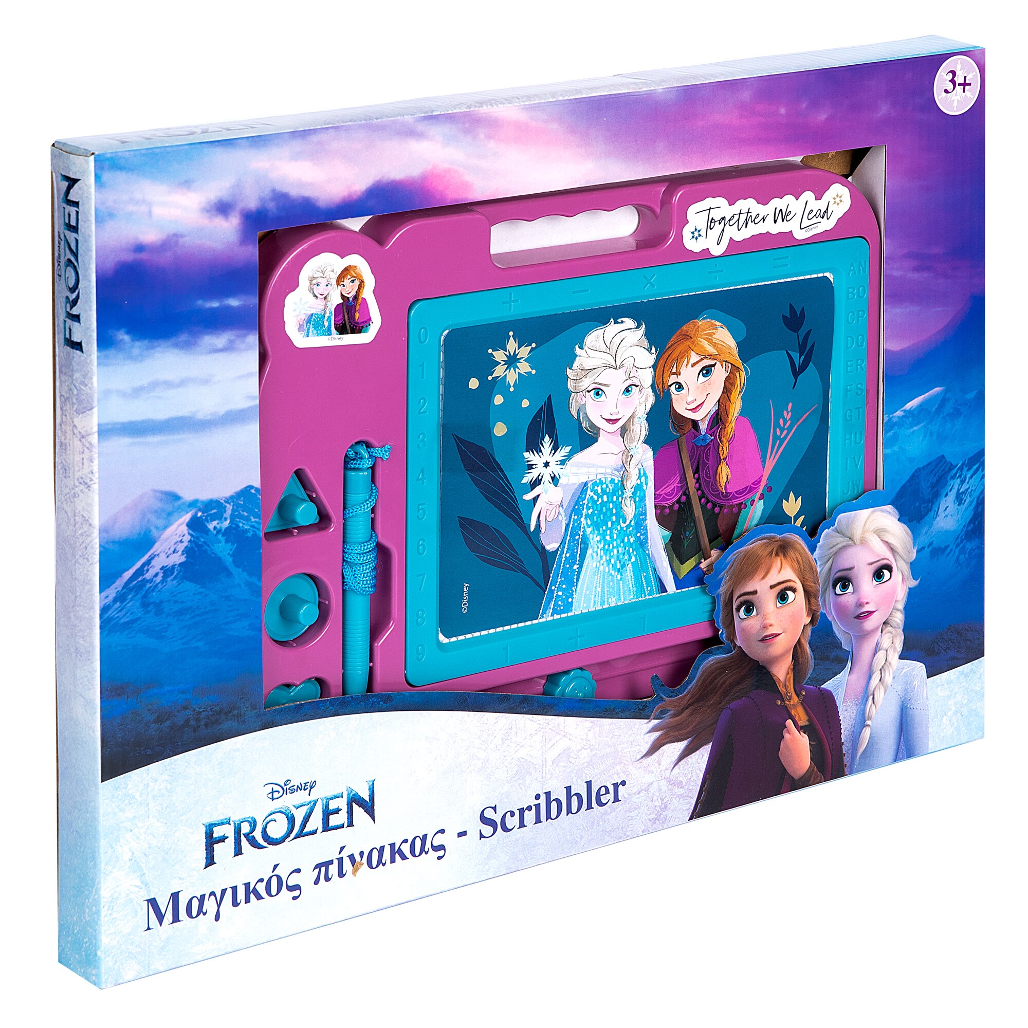 Tabla magnetica pentru desen Frozen, 27 x 20 x 1.7 cm - eMAG.ro
