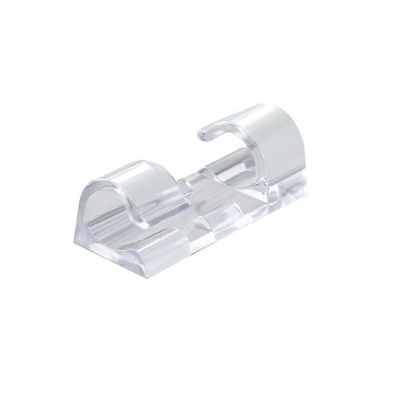 Set 40 x Organizator cabluri, Plastic, 30 x 11 x 10 mm, Transparent ...