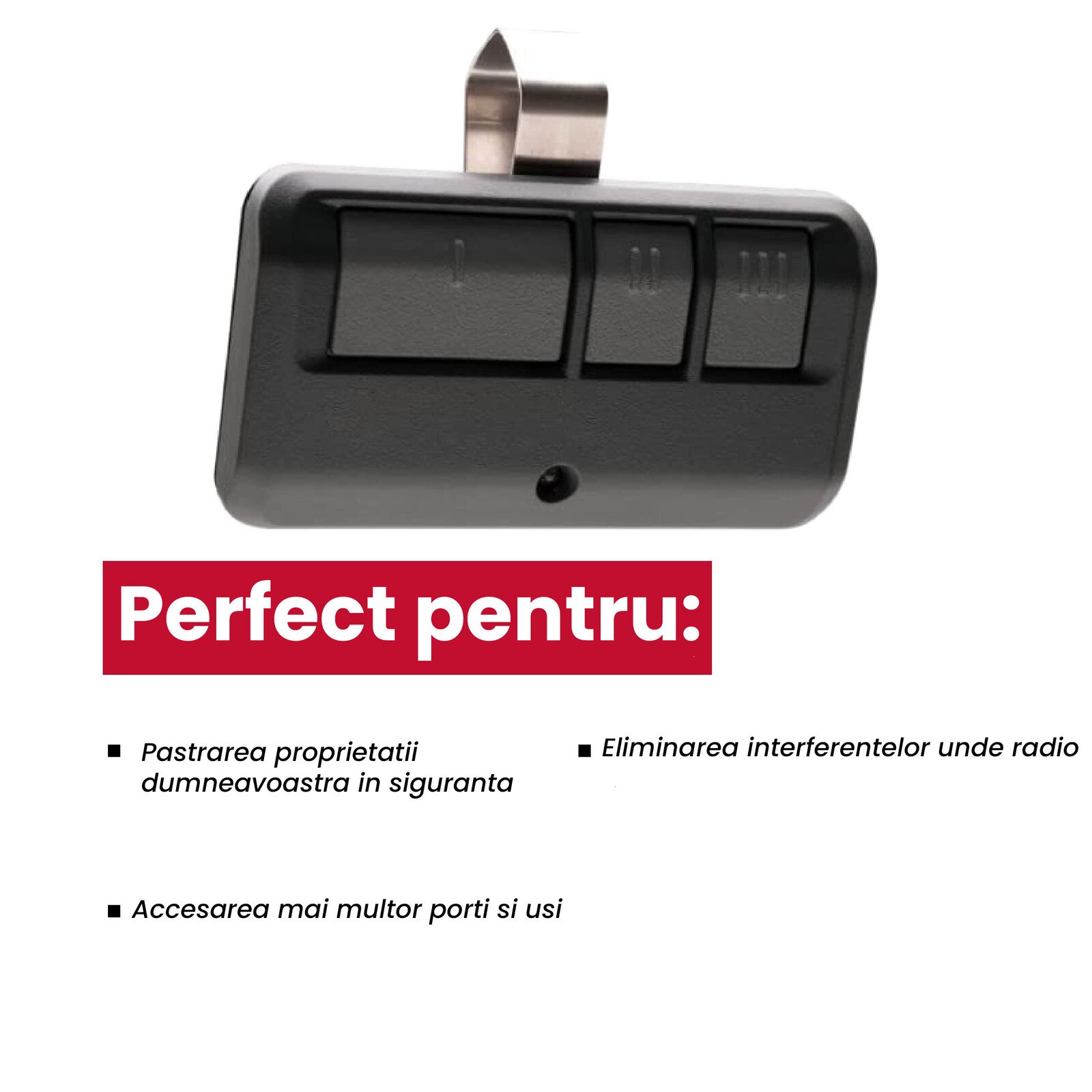 Inchidere automatizata porti simple/duble, tehnologie security+2.0 ...