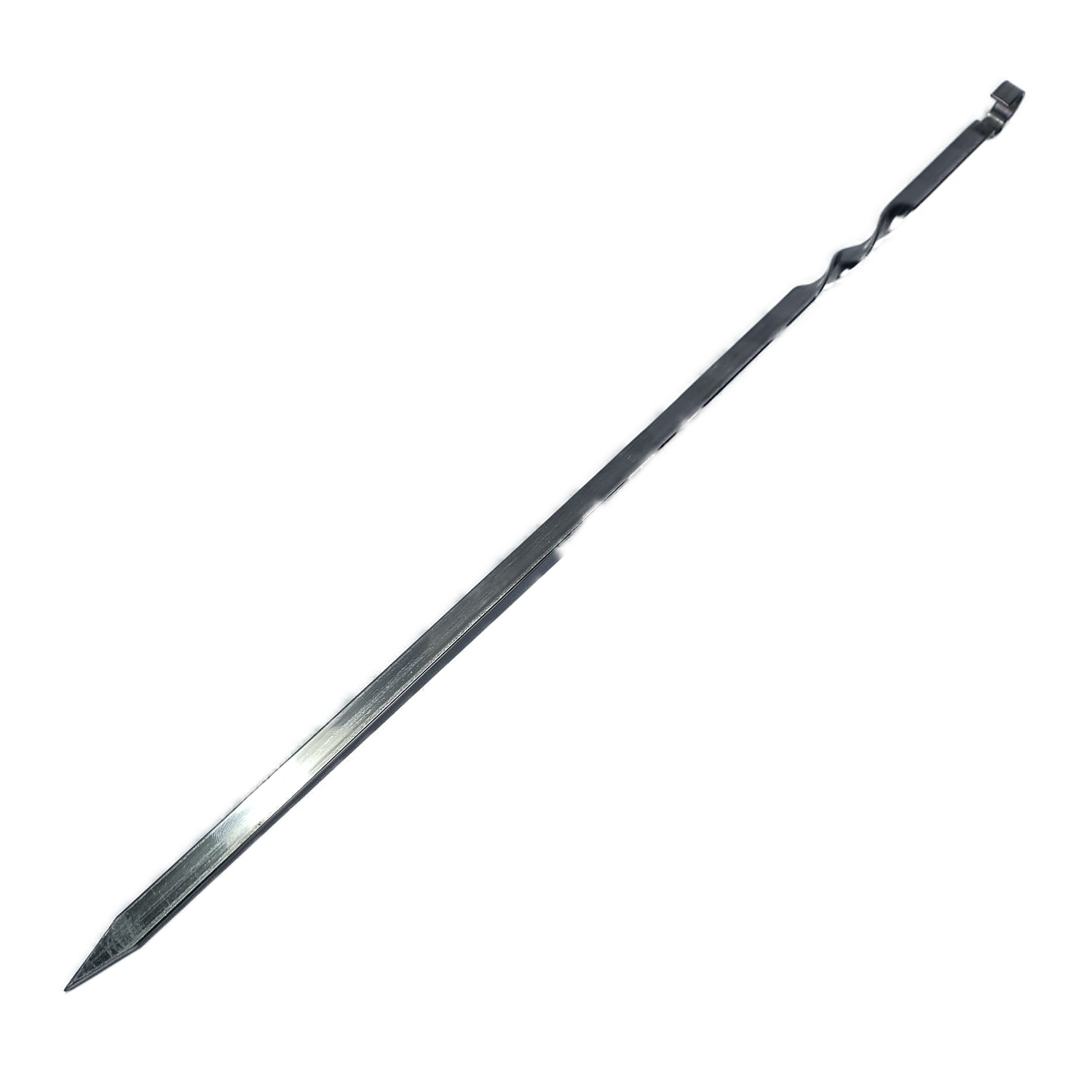 Tepusa Pentru Frigarui cu Inel Din Otel Inoxidabil, 60 cm, Argintiu ...