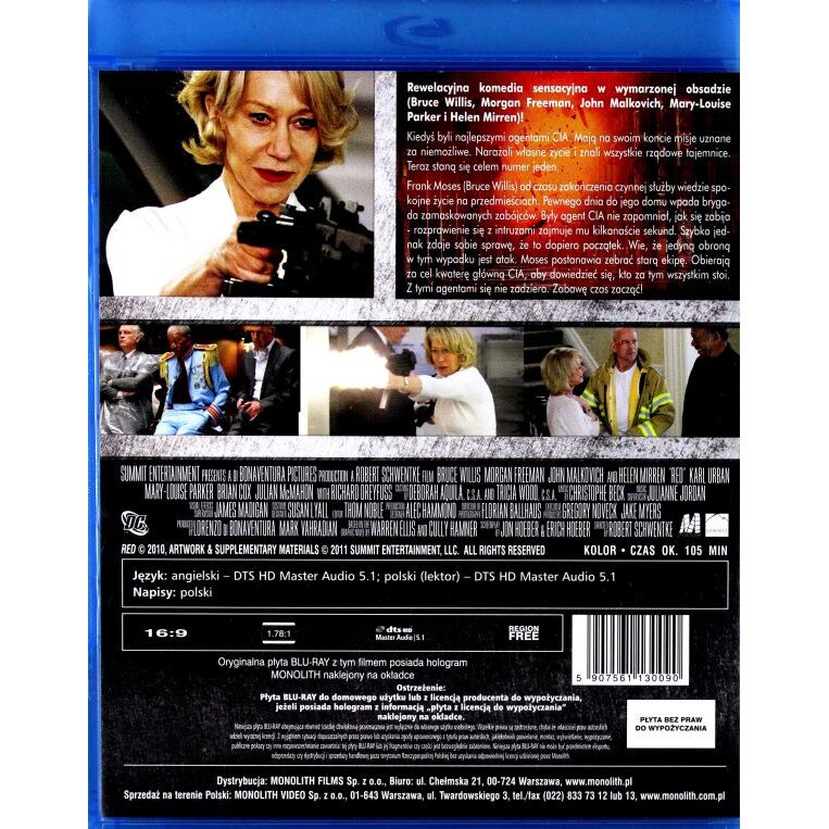 Red [Blu-Ray] - eMAG.hu