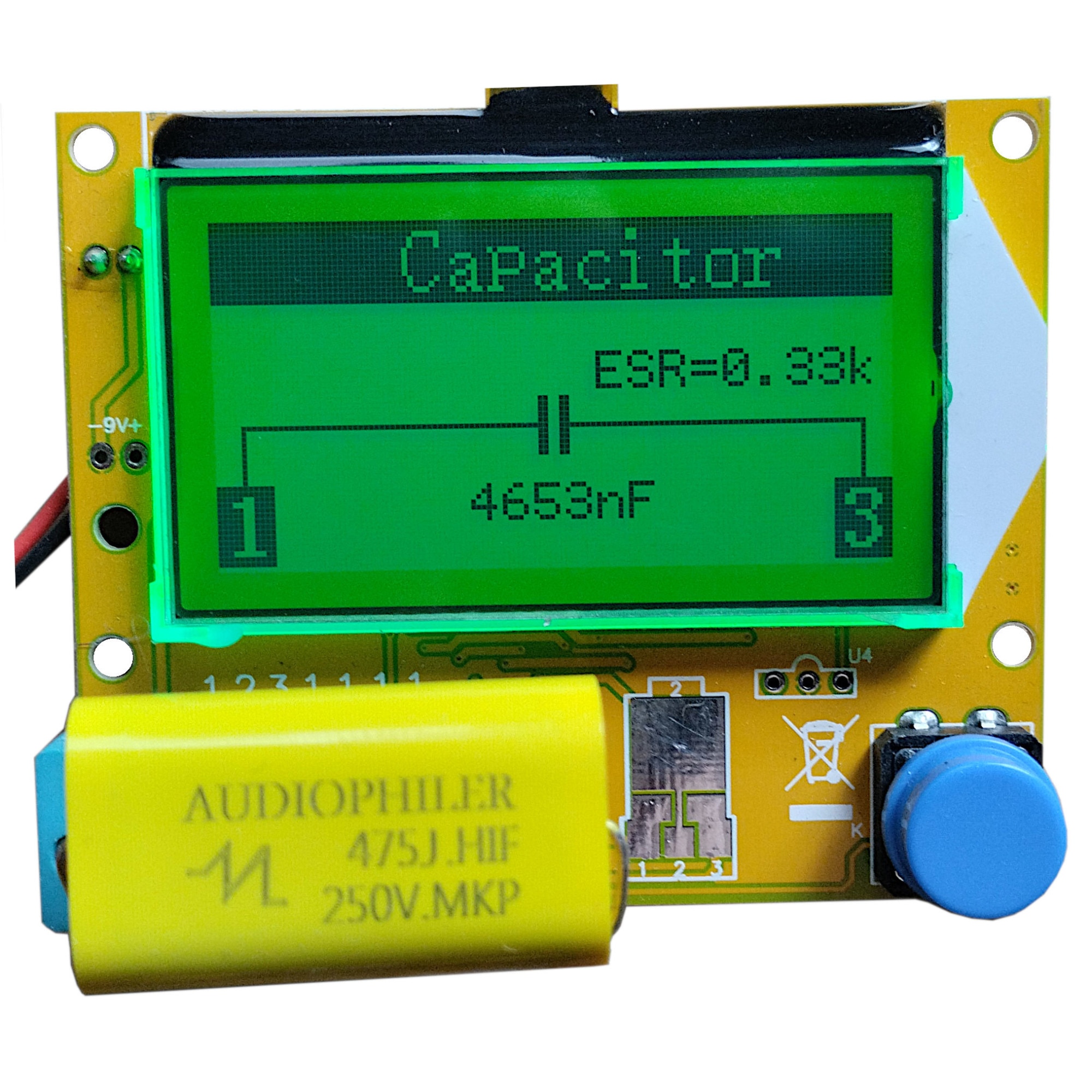 Condensator de film audio, SE, 4,7 uF, 250 V, Galben - eMAG.ro