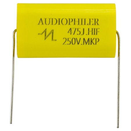 Condensator de film audio, SE, 4,7 uF, 250 V, Galben - eMAG.ro