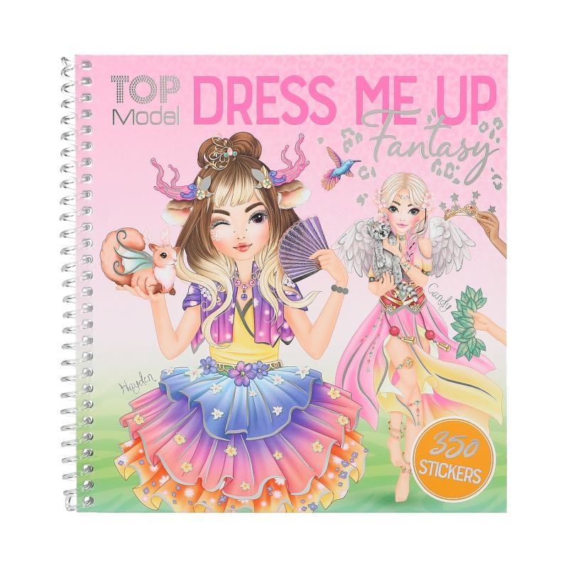 Set creativ cu autocolante, Top Model, Multicolor, 6+ - eMAG.ro
