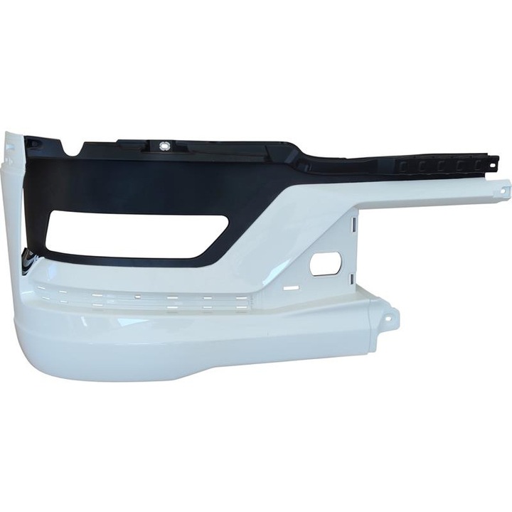 Bara protectie auto, Lamiro, Montare fata, Compatibila cu Man Tgx, Alb ...