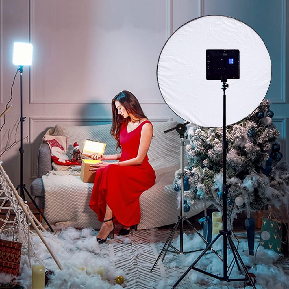 Set de reflectoare de lumina 7 in 1 DIGIMAT®, blende, difusor ...