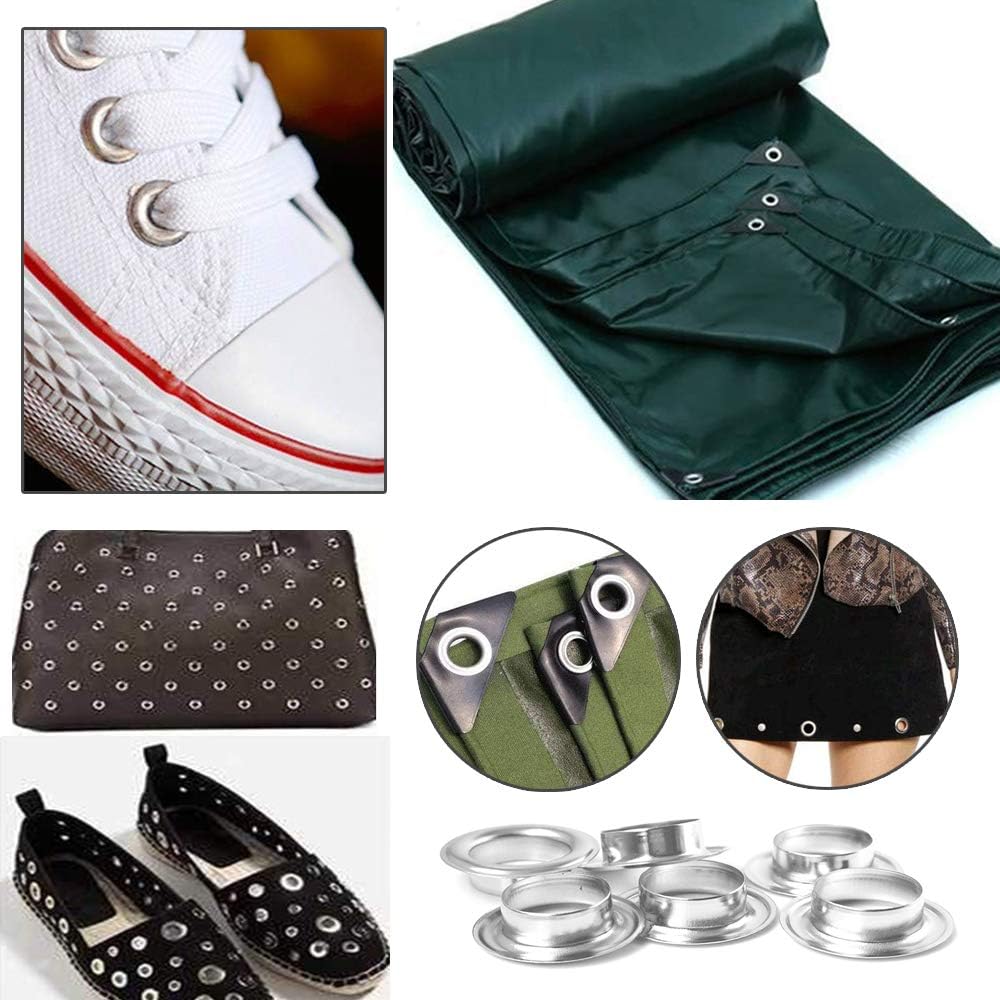 Set ocheti de 12mm, Metal, Argintiu - eMAG.ro