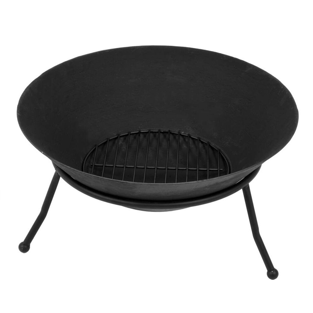 Vatra din fonta pentru terasa si gradina 60x30x22 cm - eMAG.ro