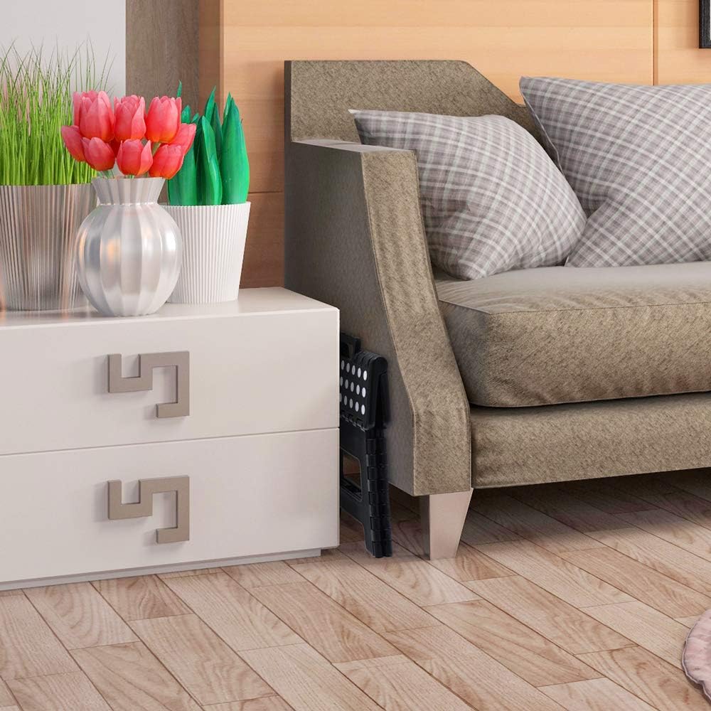 Scaun pliabil, Plastic, Negru - eMAG.ro