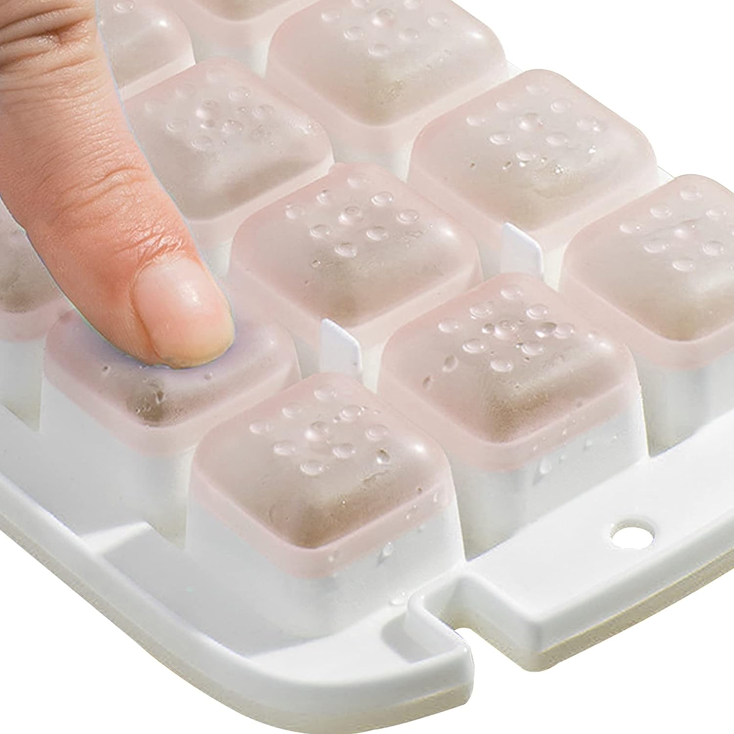 Set Profesional pentru cuburi de gheata, cutie cu capac, lopatica si 2 ...