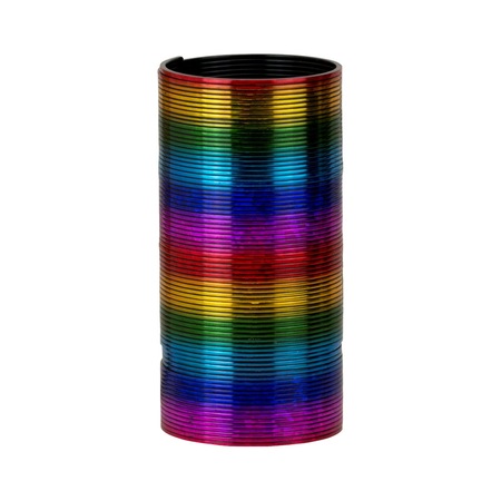 Joc arc curcubeu MAGIC, spirala Slinky, multicolor, 7 x 15 cm ...