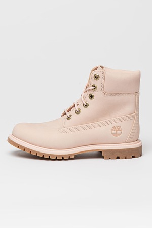 Timberland, Bocanci impermeabili Premium, Roz pastel, 7 - eMAG.ro