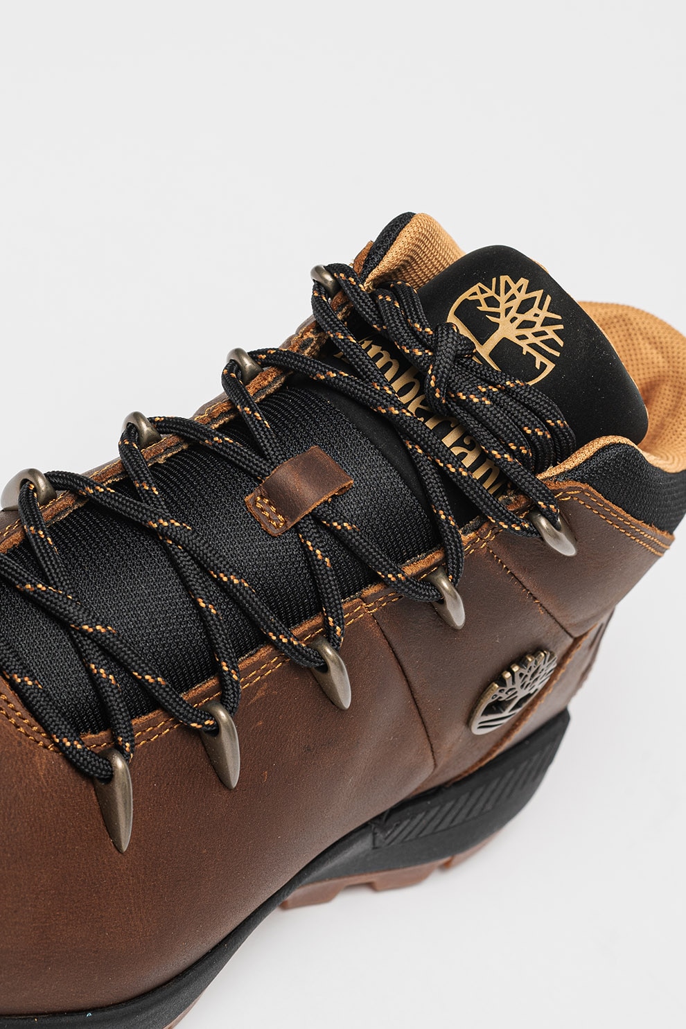 Timberland, Pantofi sport de piele si material textil Sprint Trekker ...