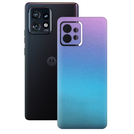 Folie skin SILKASE pentru Motorola Edge 40 Pro, turcoaz mat, protectie ...