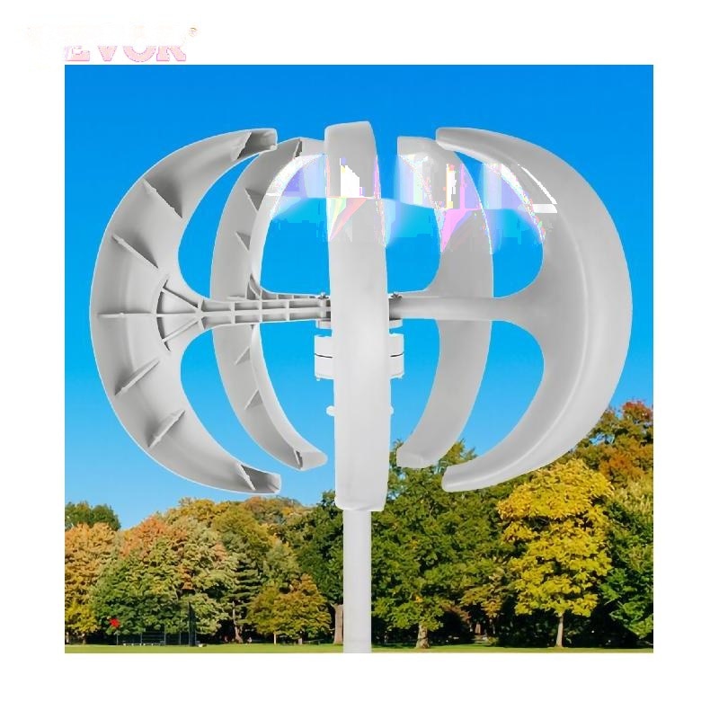 Turbina Eoliana cu Ax Vertical de 600W Palete din Fibra de Nylon Motor ...