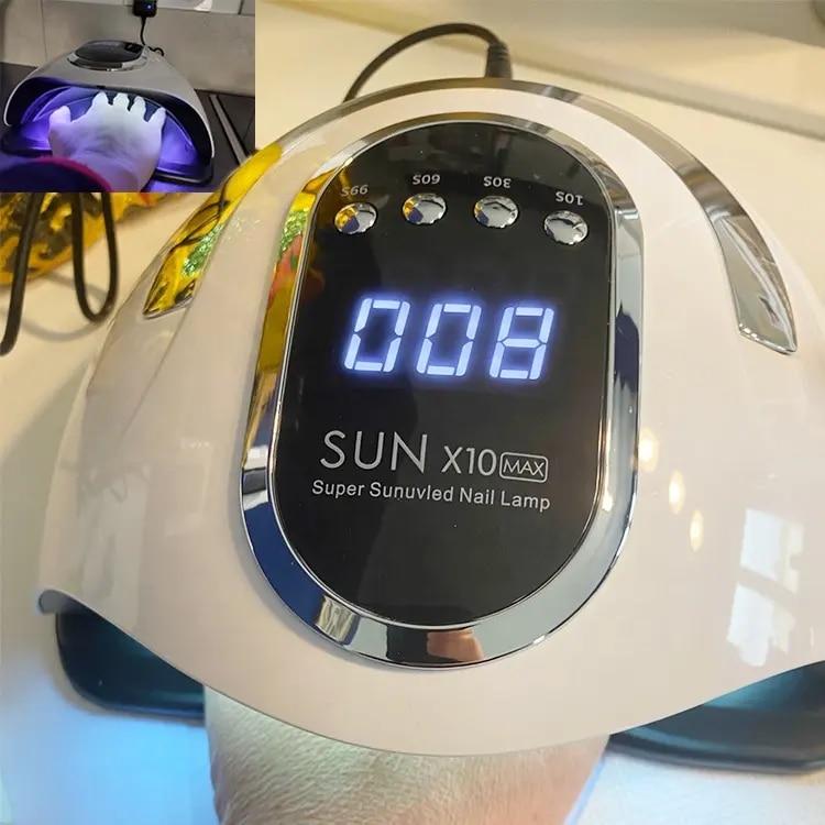 Лампа за маникюр и педикюр Sun X10 Max, 66 броя UV LED, 280W - eMAG.bg