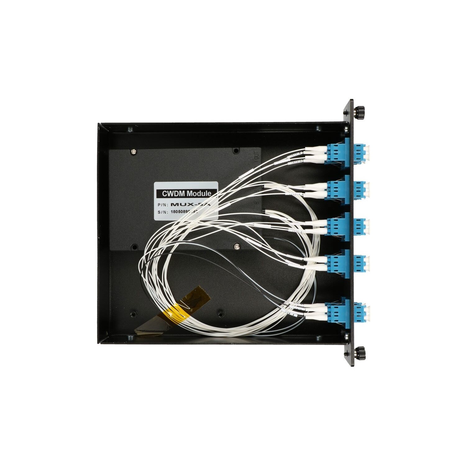 Splitter fibra optica MikroTik CWDM-MUX8A, MUX - DEMUX, 8 porturi ...