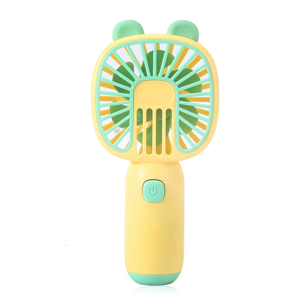 Ventilator, Plastic, USB, 3 trepte de viteza, Galben/Verde - eMAG.ro