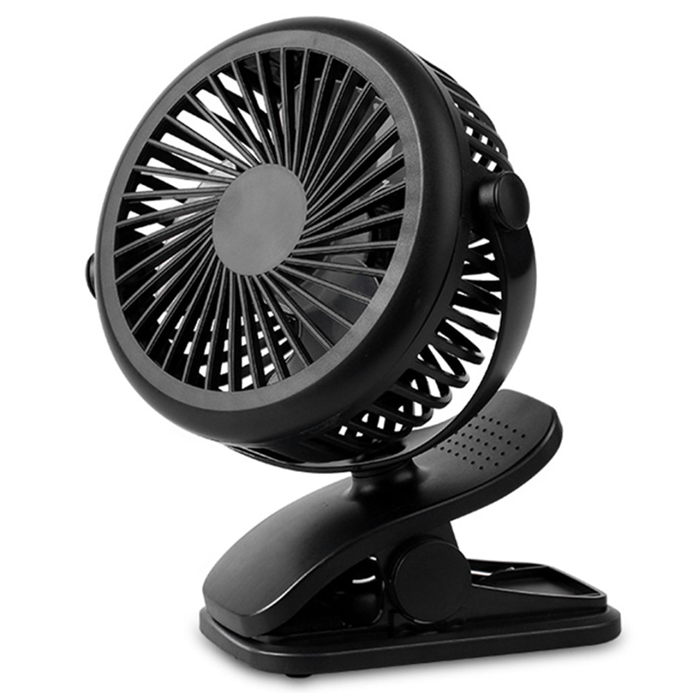 Ventilator portabil, Plastic, Negru - eMAG.ro
