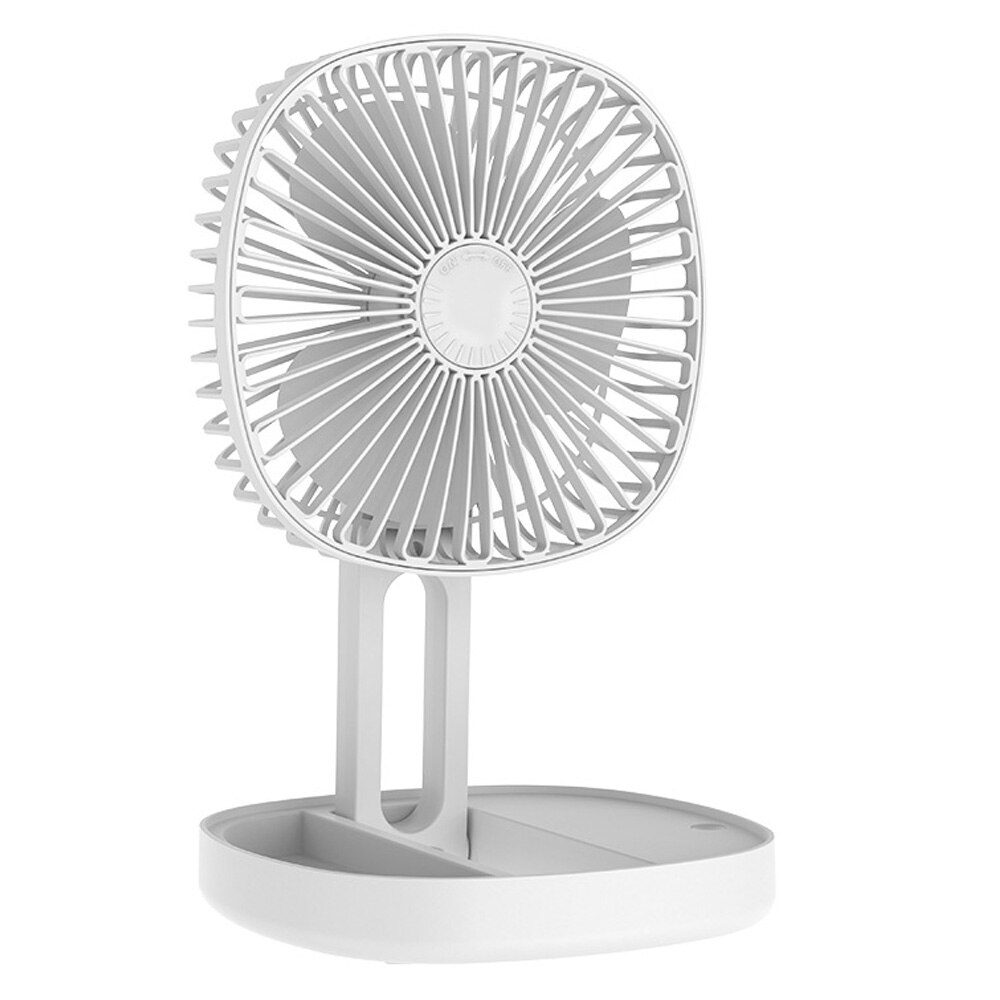 Ventilator, Plastic, USB, 3 trepte de viteza, Alb - eMAG.ro