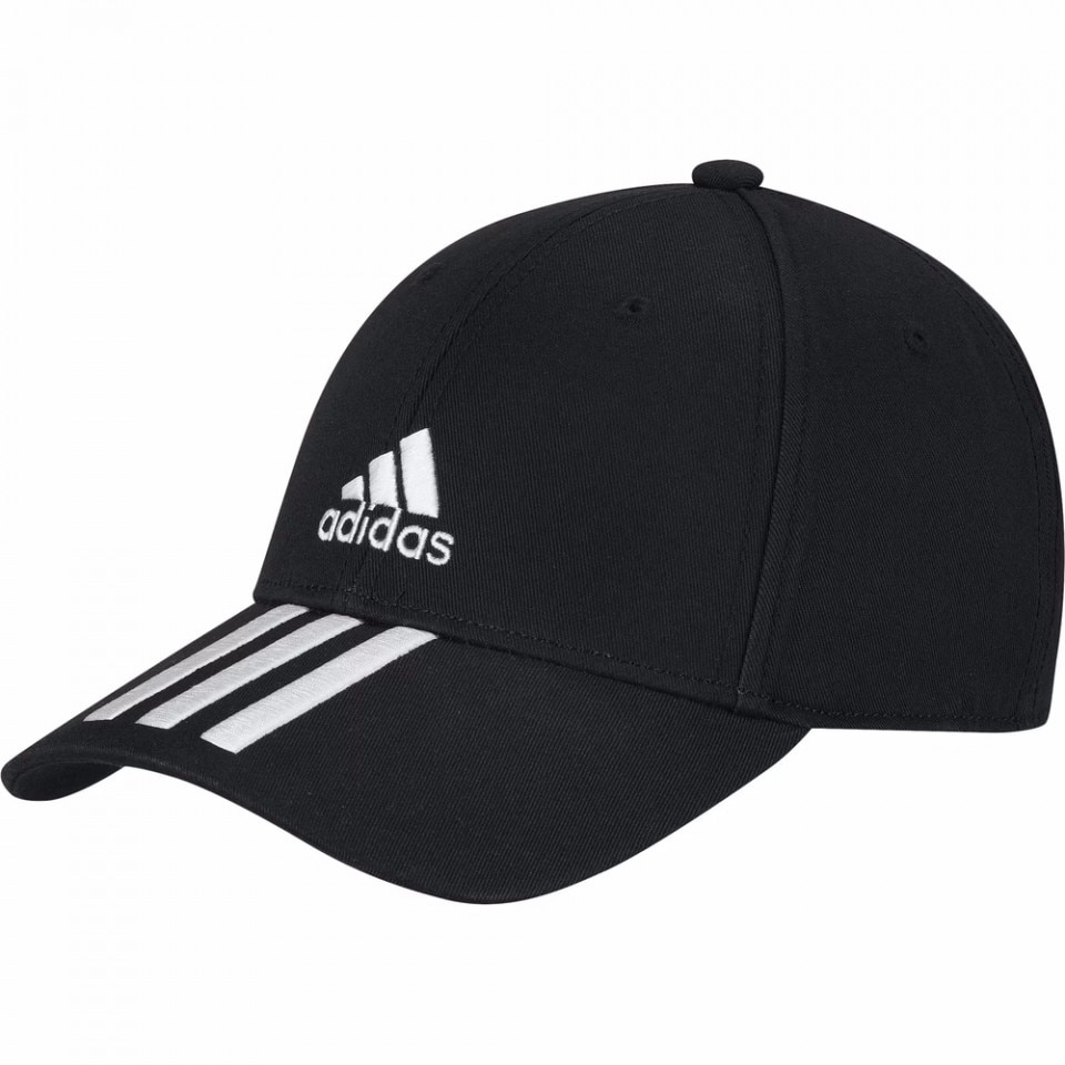 Sapca Adidas Baseball 3 Stripes, negru/alb, marime universala - eMAG.ro