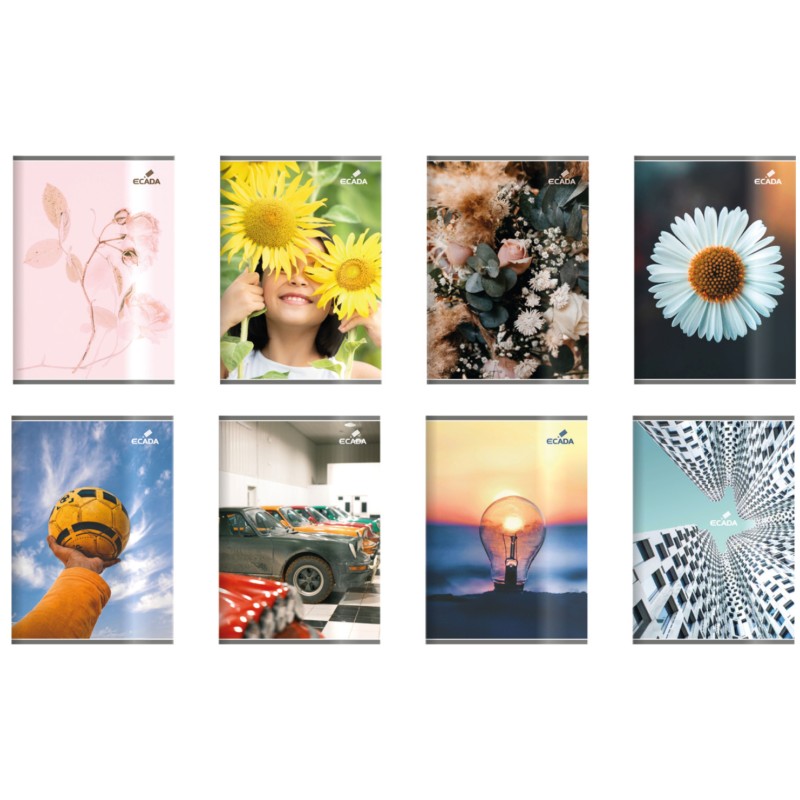 Set 6 caiete A5, 100 file, coperta policrom, dictando - eMAG.ro