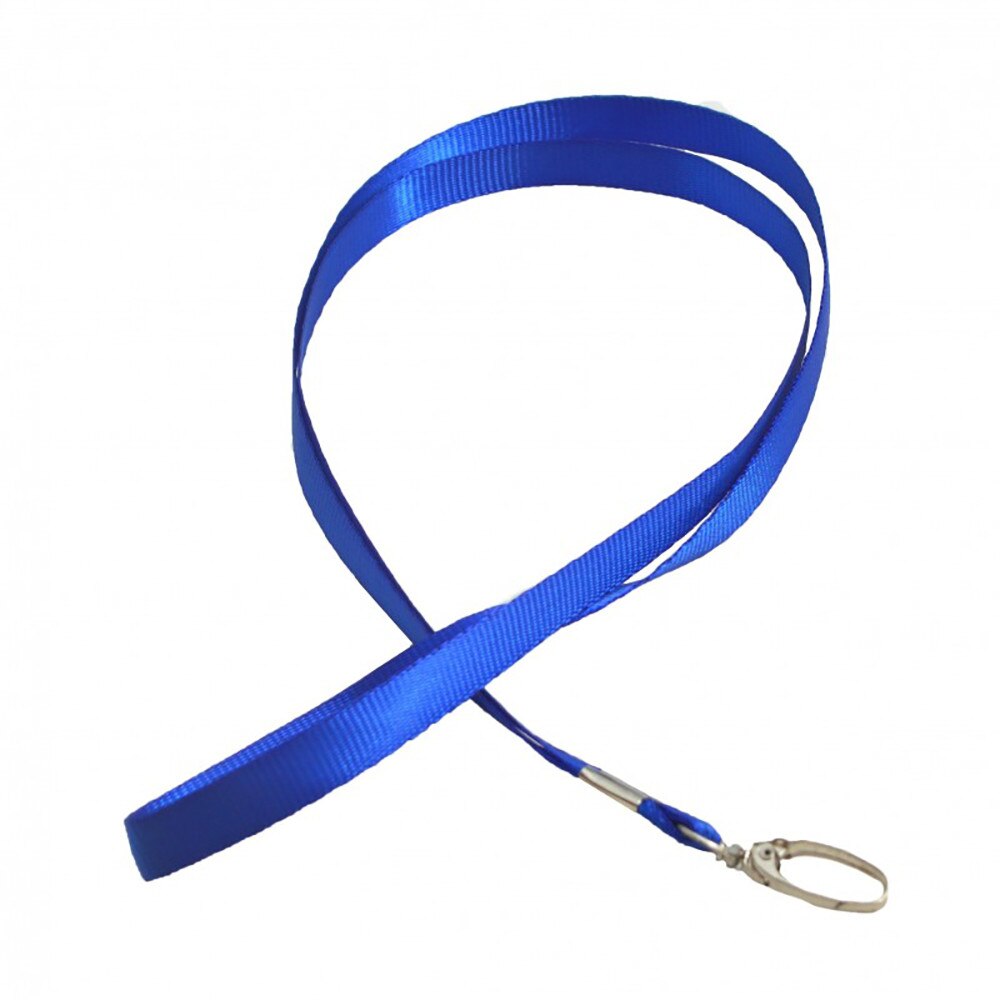 Snur textil pentru ecuson, cu carabina, 10 buc/set, albastru sidefat ...