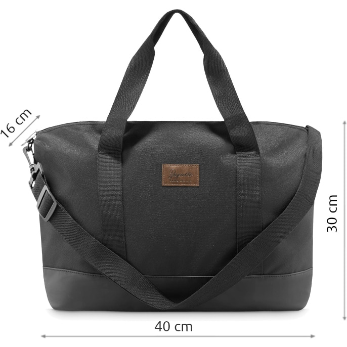 Geanta de voiaj, pentru avion, negru, 40x30x16 cm, ZG823 - eMAG.ro