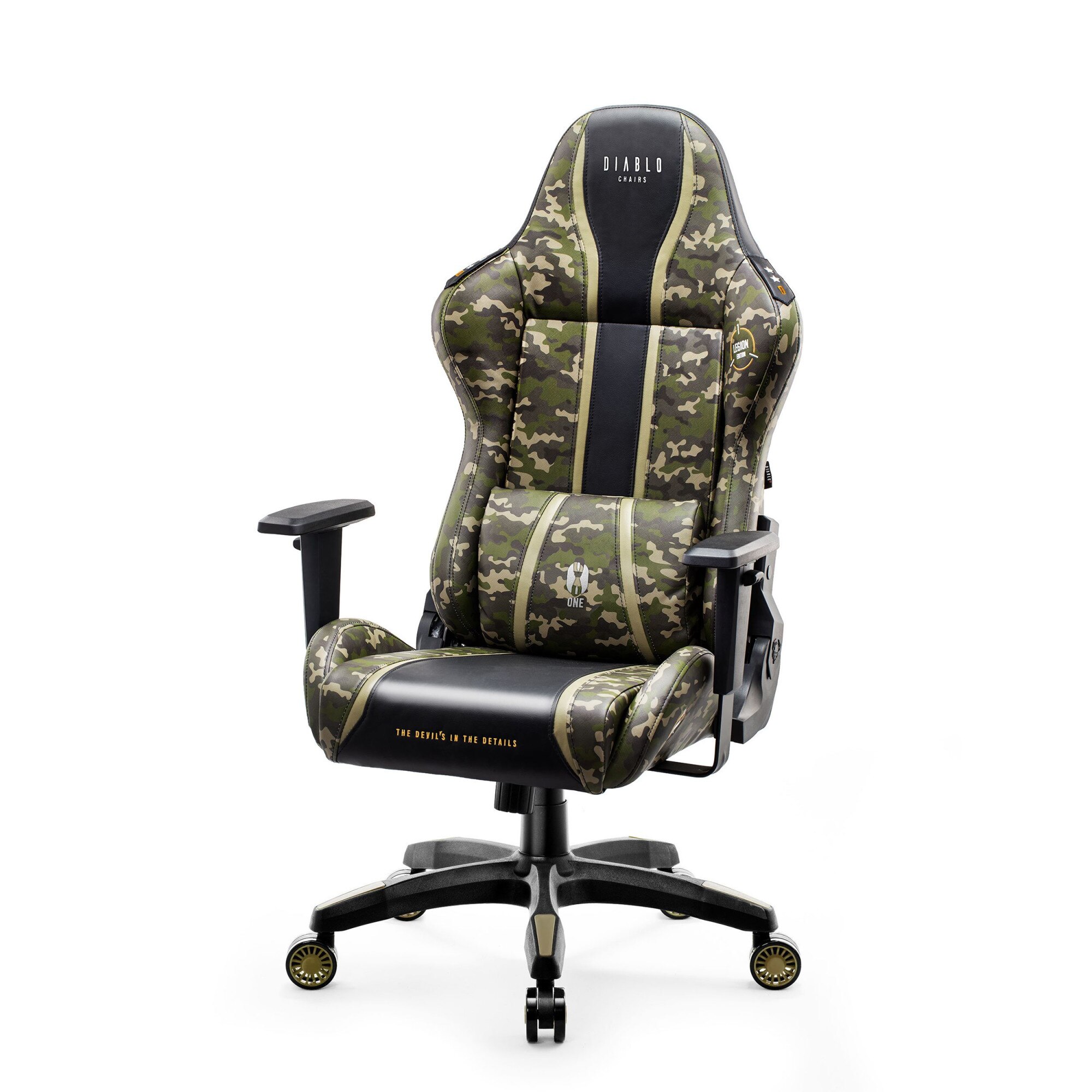Scaun de gaming, Diablo Chairs, X-One 2.0, Normal Size, Legion, Negru ...