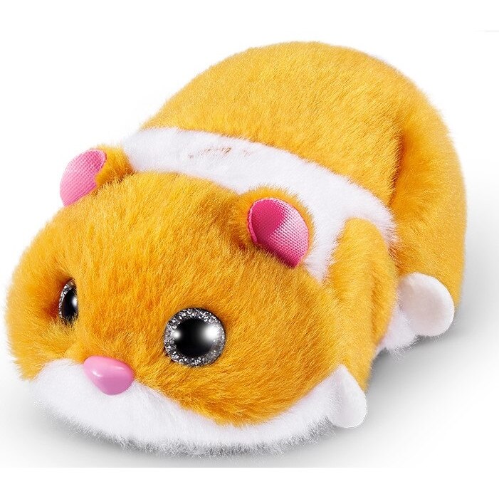 Jucarie de plus Hamster portocaliu Interactiv Pets Alive S1 Hamster ...