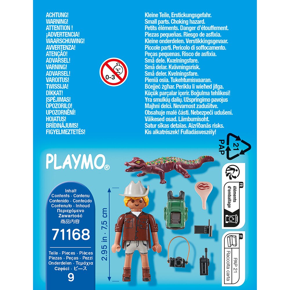 Playmobil Special Plus - Cercetator cu aligator - eMAG.ro