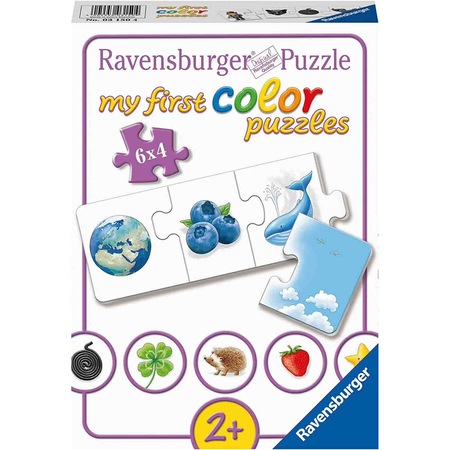 Puzzle Ravensburger - Primul meu puzzle color: Obiecte colorate, 6x4 ...