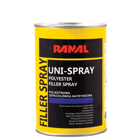 Chit poliesteric pistolabil UNI-SPRAY 1,2kg, RANAL - eMAG.ro