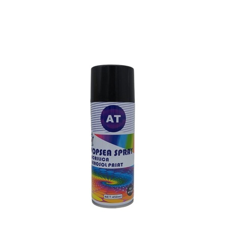 Spray vopsea auto negru-mat, nr 4, 450 ml - eMAG.ro