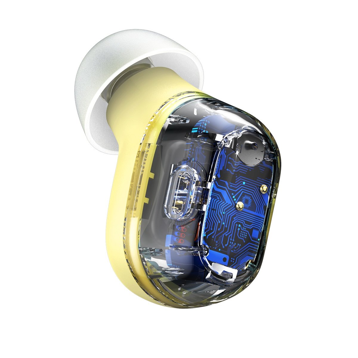 Casti Bluetooth Wireless, Baseus Encok WM01 (NGTW240011), Yellow - eMAG.ro