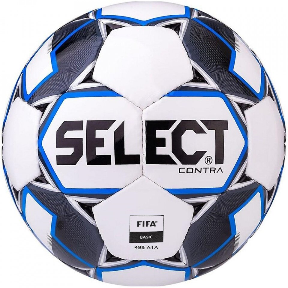 Minge fotbal Select Contra, alb/negru, 5 - eMAG.ro