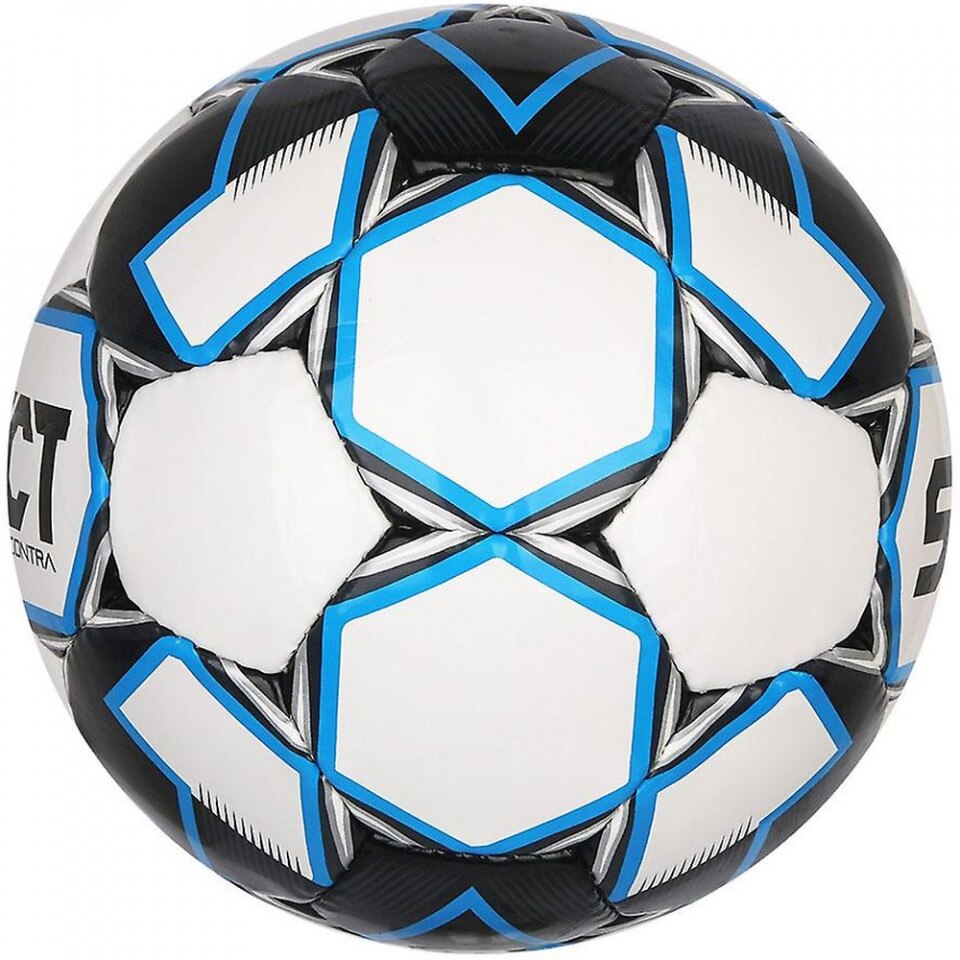 Minge fotbal Select Contra, alb/negru, 5 - eMAG.ro