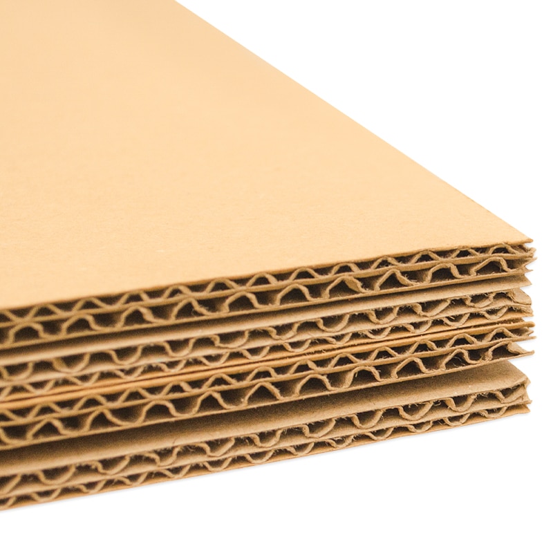 Set 10 cutii de carton, 600 X 300 X 400 mm, Carton Natur Ondulat, 5 ...