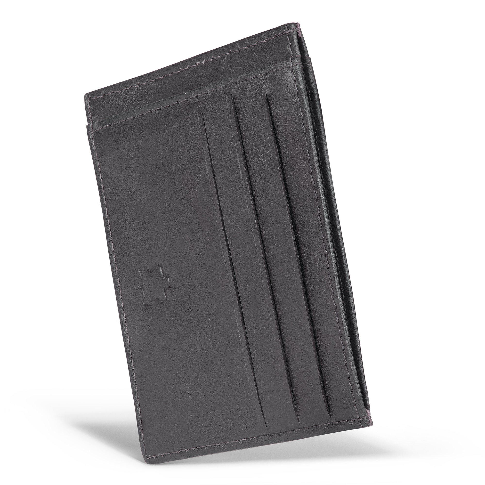 Port card unisex Delis, Achim PT1195, piele naturala, Negru - eMAG.ro