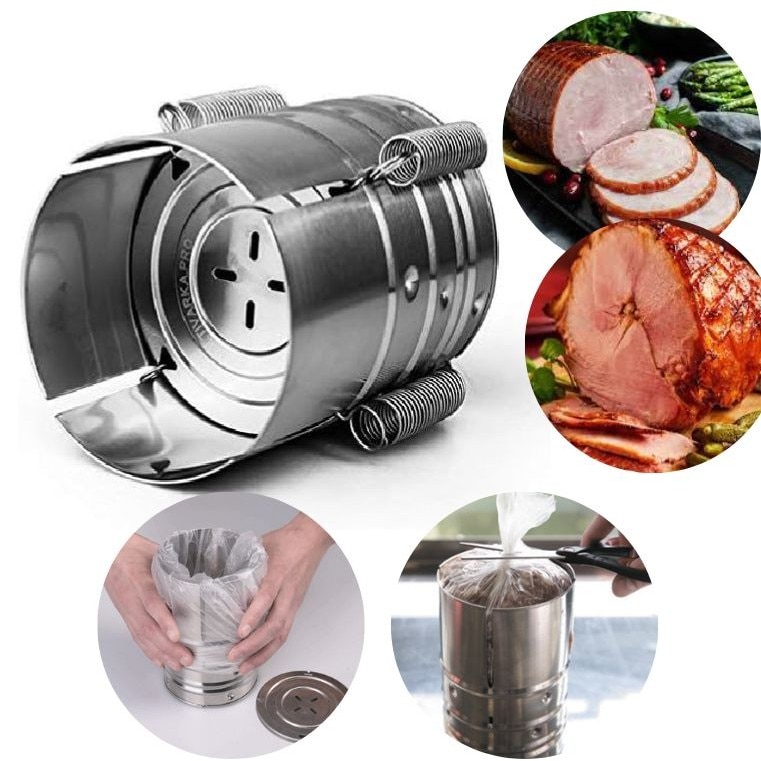 Presa din inox, pentru preparat sunca presata, cu capac, dimensiune ...