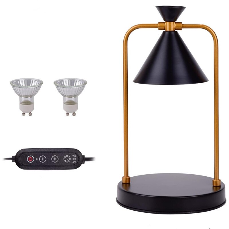 Lampa de ceara de topire, cu 2 becuri, pentru topirea cerii parfumate ...