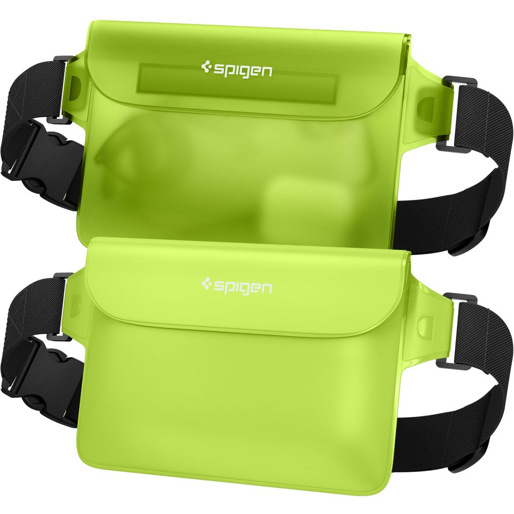 Set 2 borsete waterproof universale Spigen A620 Green - eMAG.ro
