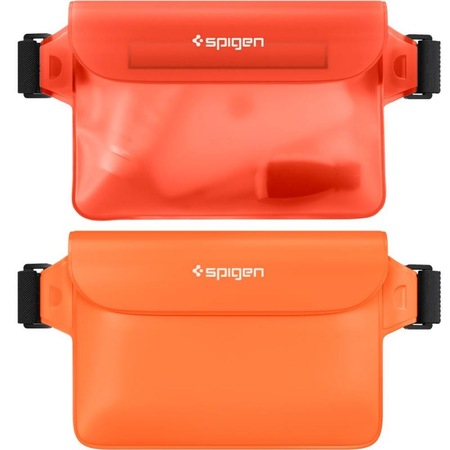 Set 2 borsete waterproof universale Spigen A620 Orange - eMAG.ro