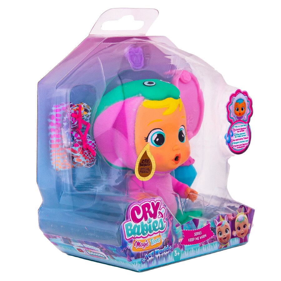 Бебешка кукла Mini Cry Babies Icy World Keep me warm, Shanna, 916241 ...