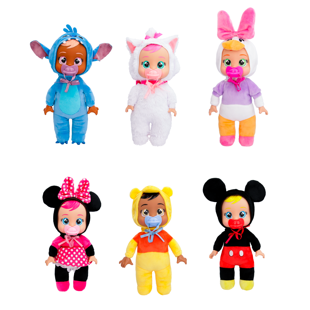 Papusa bebelus Cry Babies Tiny Cuddles Mici imbratisari, Minnie, 917880 ...