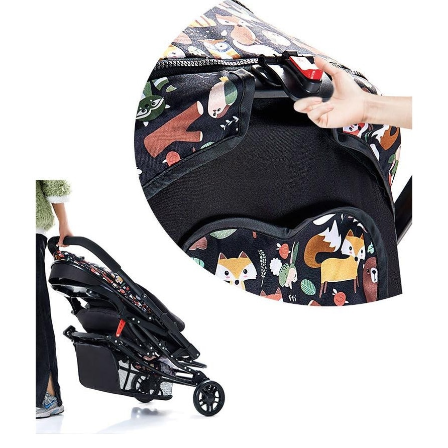 Carucior Bebe Mixbo cu Balansoar 3 in 1 Multifunctional, Cadru Aluminiu ...