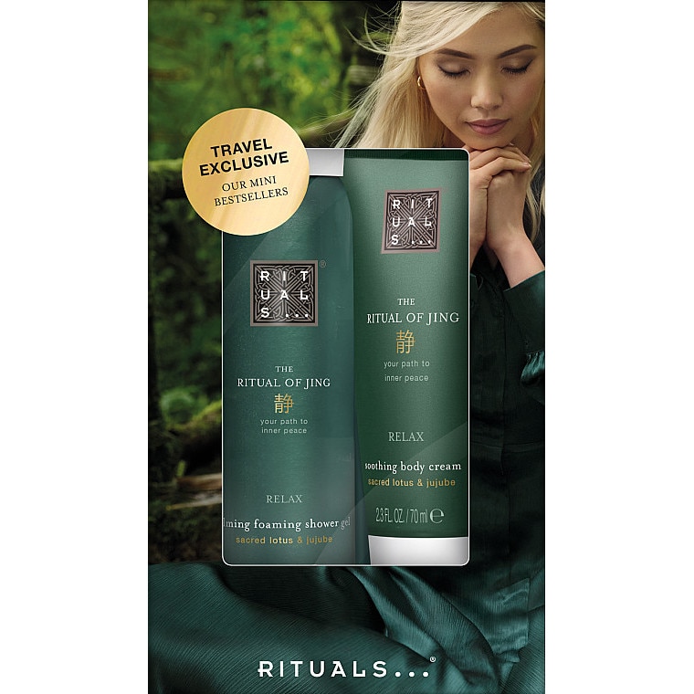 Rituals Jing комплект за грижа за тялото, Ritual of Jing пенлив душ гел ...