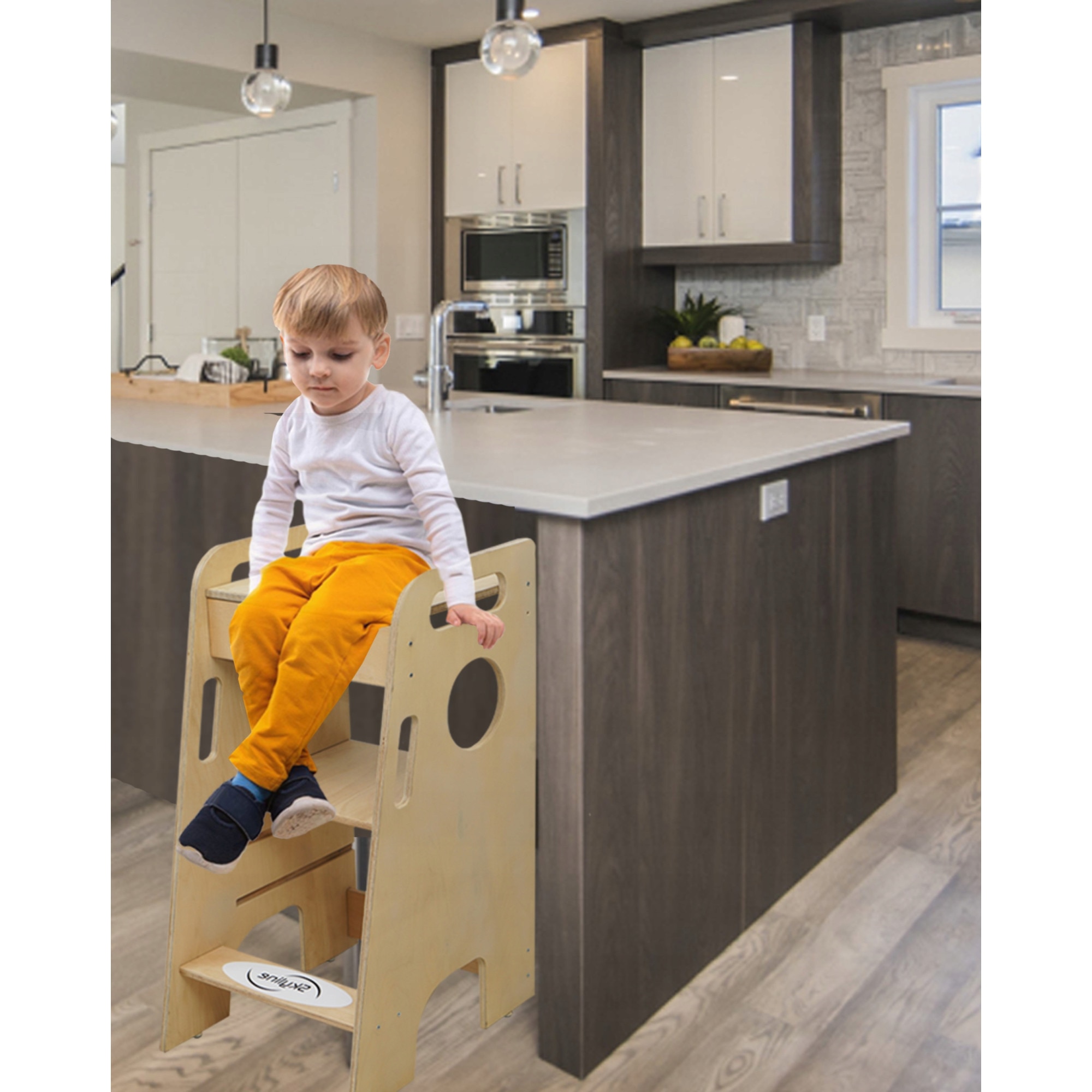 Turn de invatare 3 in 1 multifunctional, Skyline, Learning Tower ...