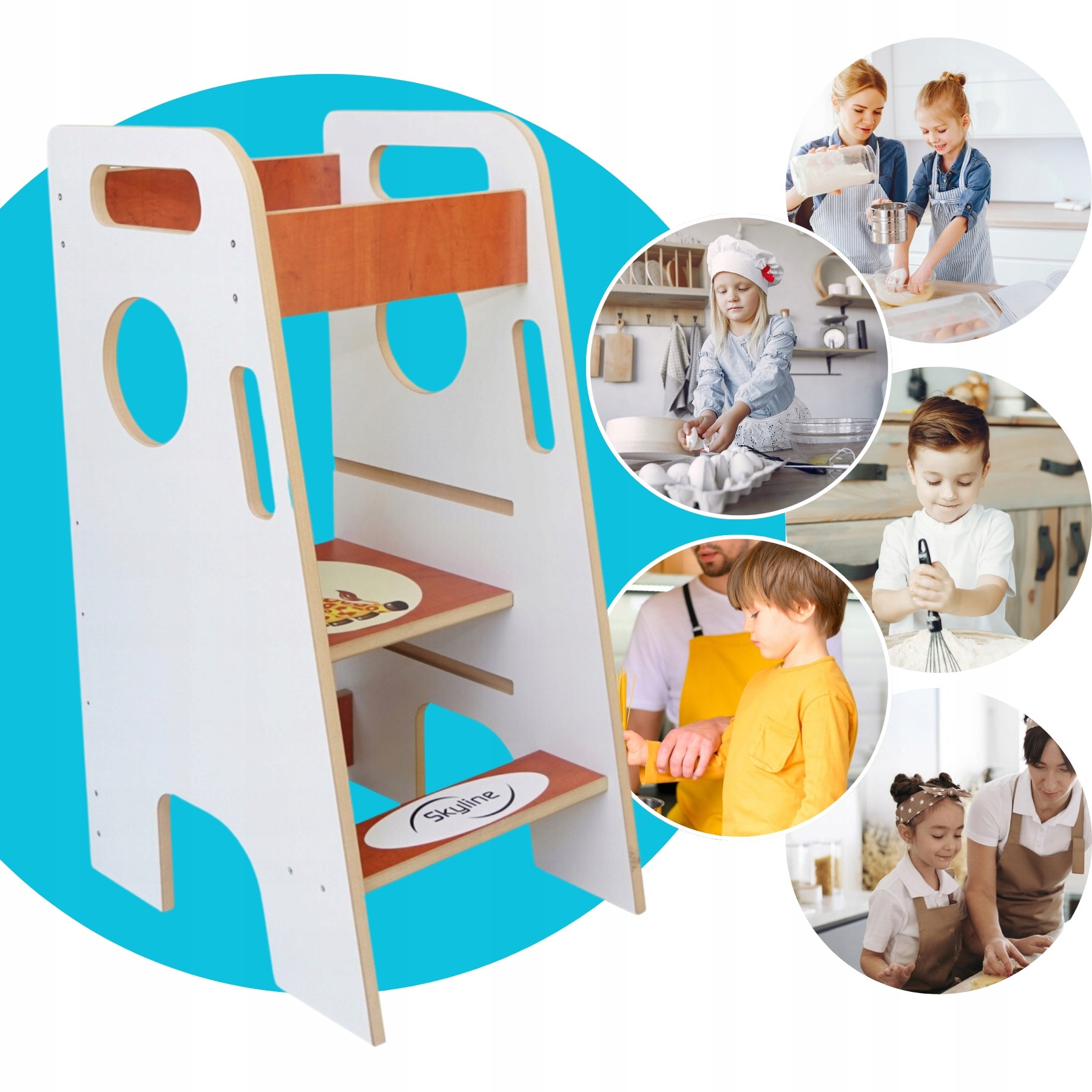 Turn de invatare, Skyline, Select, 86x40x50 cm, Montessori, MDF 18 mm ...