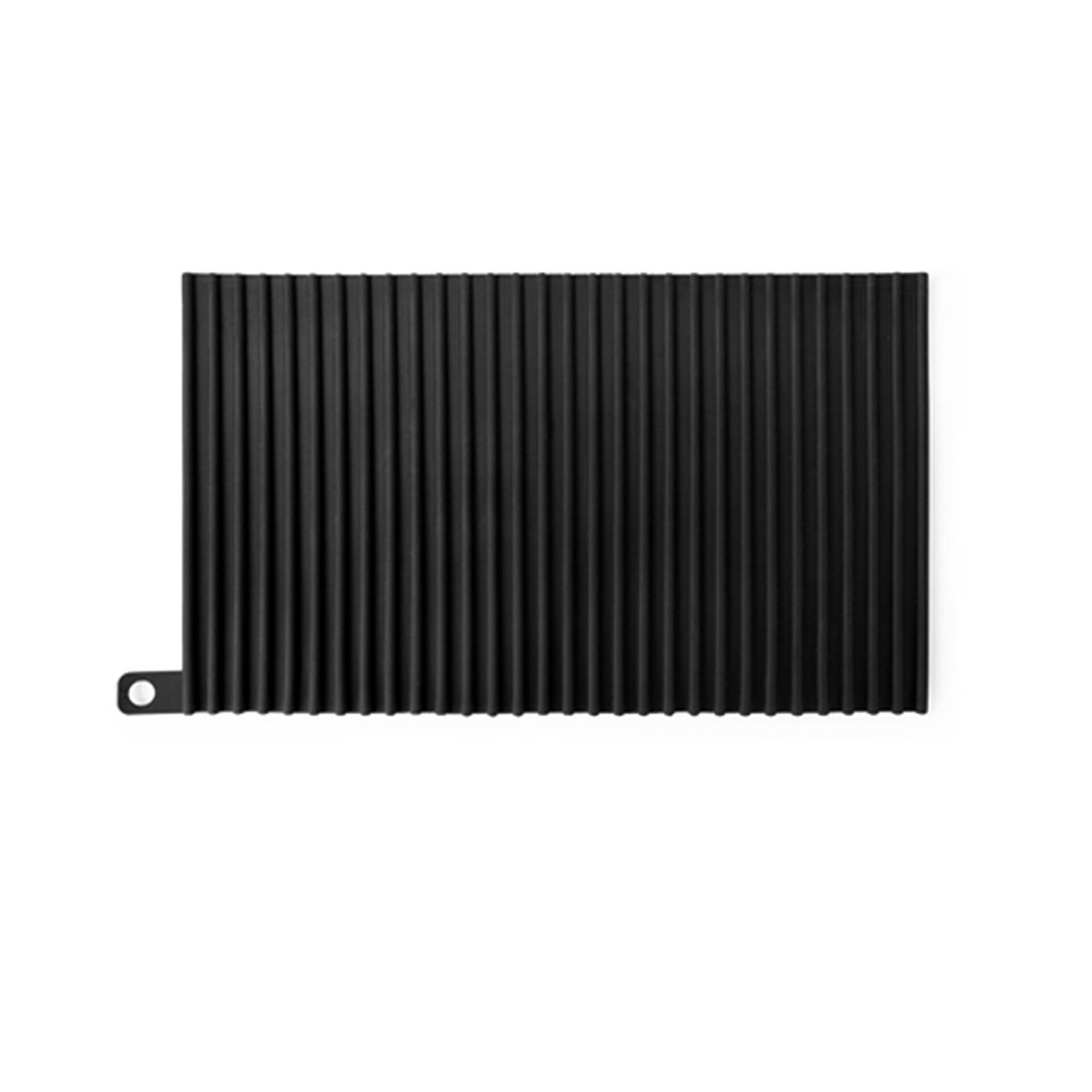 Covoras scurgere vase, Sunmostar, Termoplastic, 19 x 6 x 35 cm, Negru ...